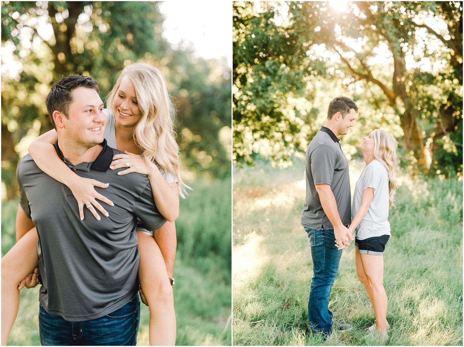 Summertime Engagement | Katie & Hunter | Texas Wedding & Portrait ...