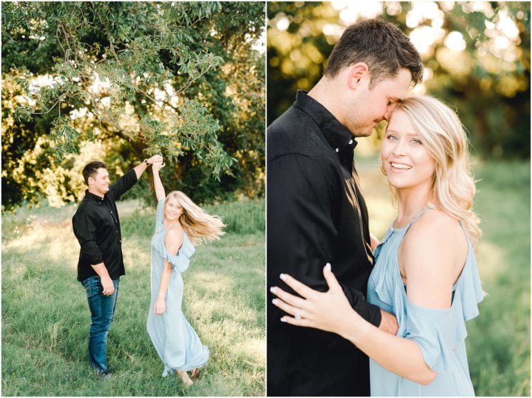 Summertime Engagement | Katie & Hunter | Texas Wedding & Portrait ...