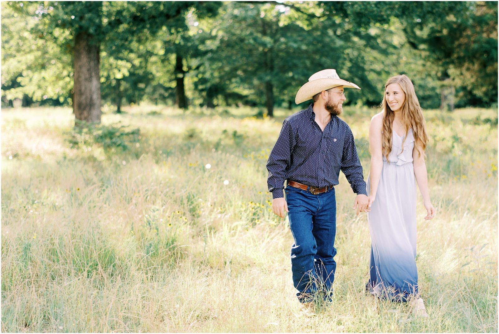 Texas Ranch Engagement Session | Morgan & Jesse | Texas Wedding ...